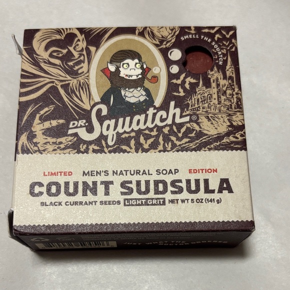 Dr. Squatch | Grooming | Dr Squatch Count Sudsula Mens Natural Soap ...